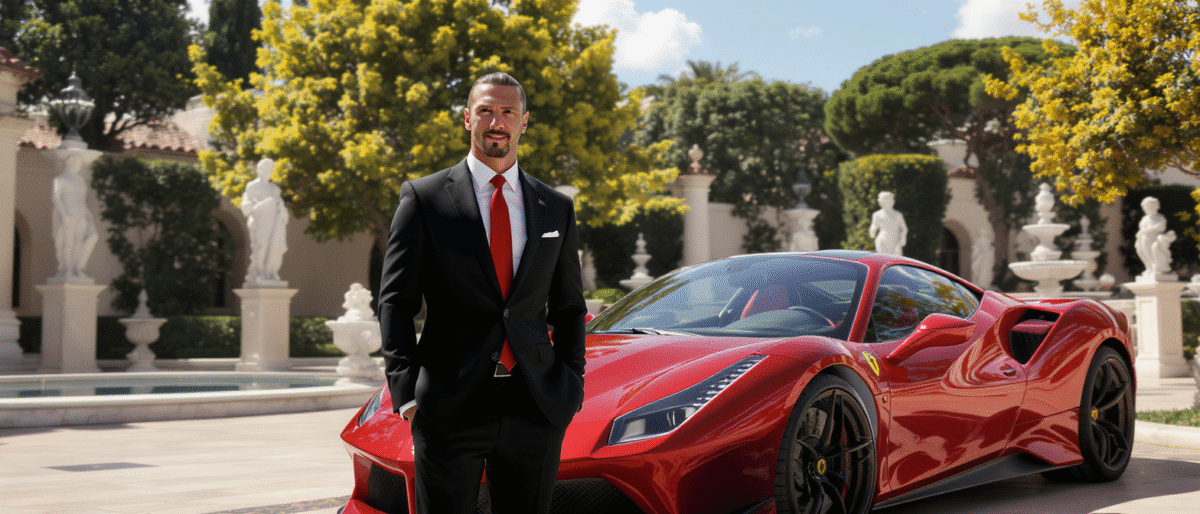 Zlatan Ibrahimovic fait sensation en s'offrant la somptueuse Ferrari ...
