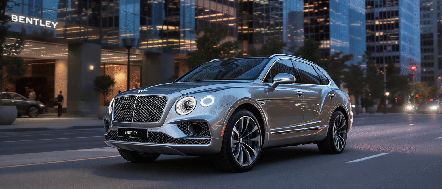 Bentley dévoile les premières images de son futur SUV électrique et ...
